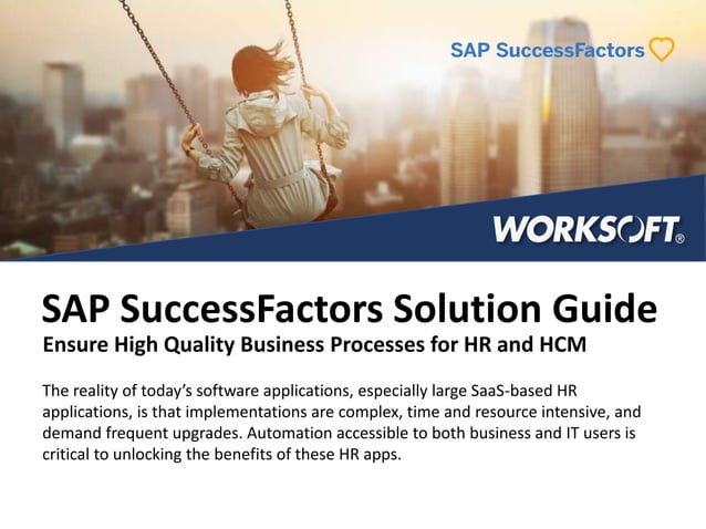 Testing Guide for SAP SuccessFactors | PPT