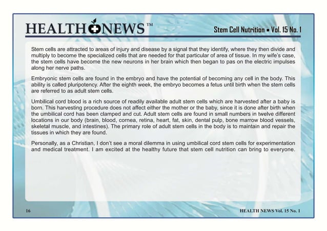 Testimoni AFA extract Stemtech | PPT