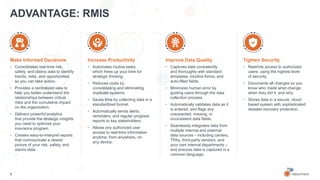 The Buyers Guide to RMIS (Risk Management Information System) | PPT