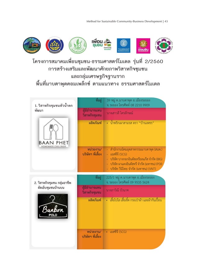 Ebook Thammasat Model | PPT