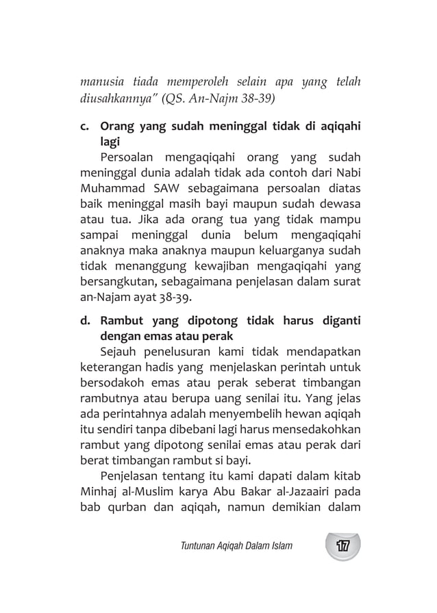 Tuntunan Aqiqah menurut Muhammadiyah.pdf