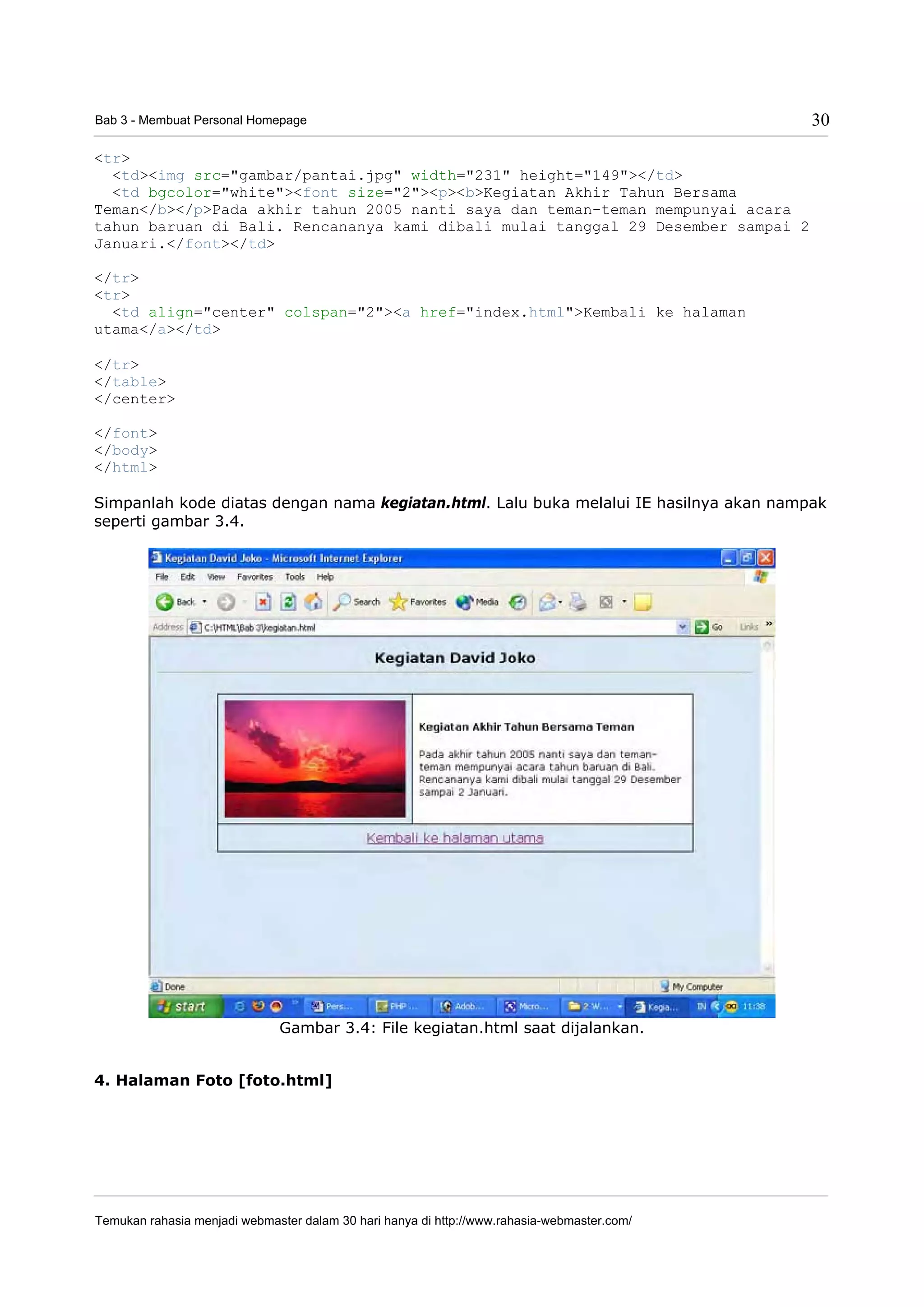 Ebook tutorial belajar html | PDF
