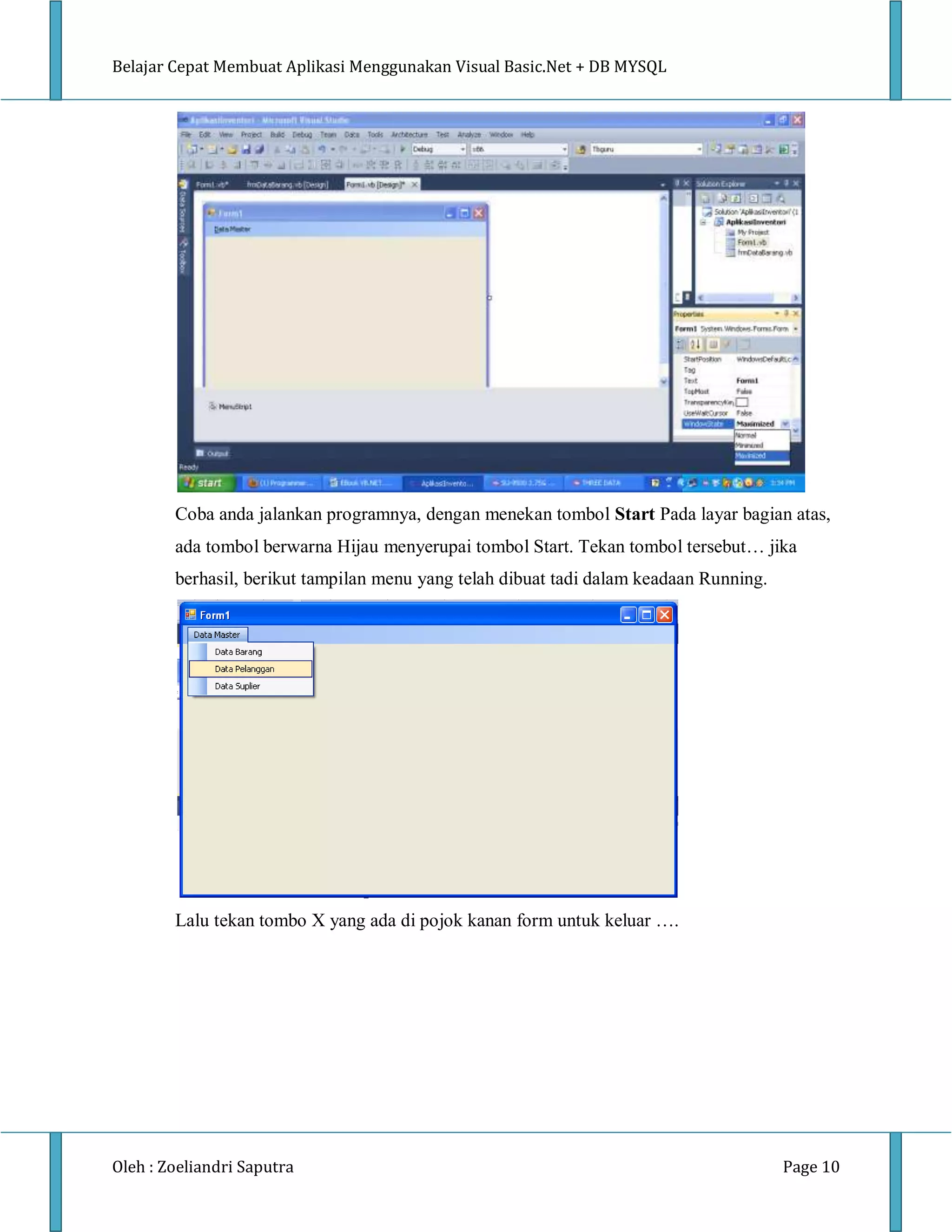 E book vb.net+mysql(cara cepat) | PDF