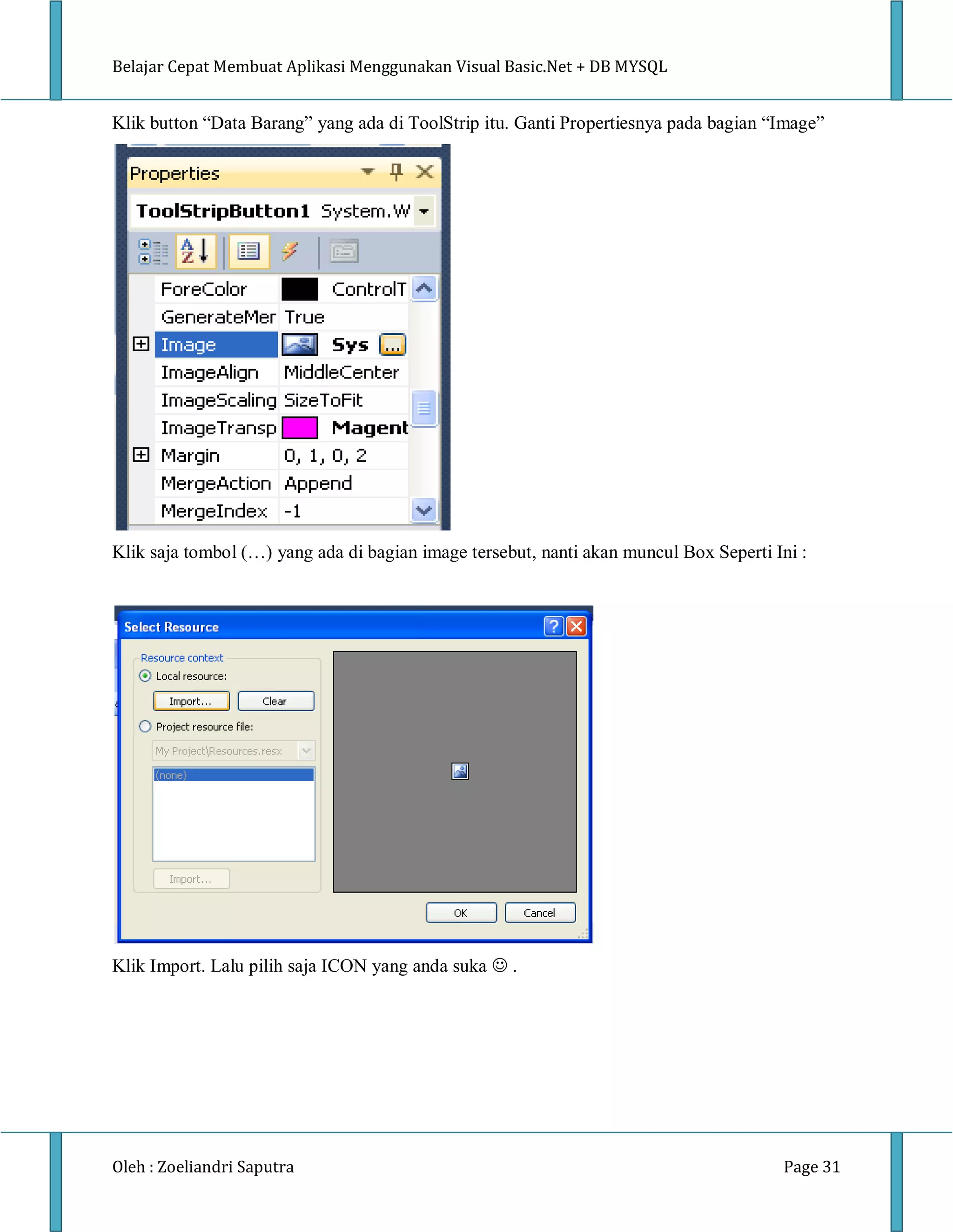 E book vb.net+mysql(cara cepat) | PDF
