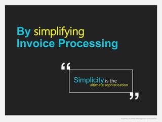 Vendor Invoice Management | PPTX