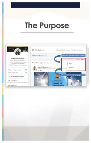 How LinkedIn Algorithm Works | PDF