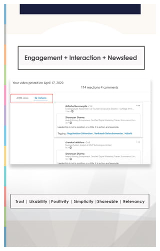 How LinkedIn Algorithm Works | PDF