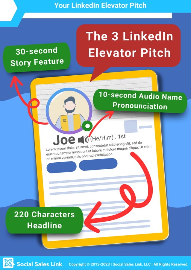 Your LinkedIn Elevator Pitch | PDF