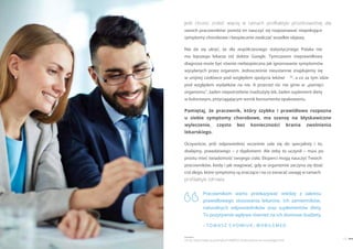 Zadbaj o zdrowie swojego pracownika. | PPT