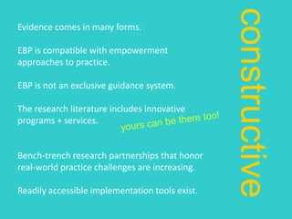 Evidence-based Social Work Practice | PPTX