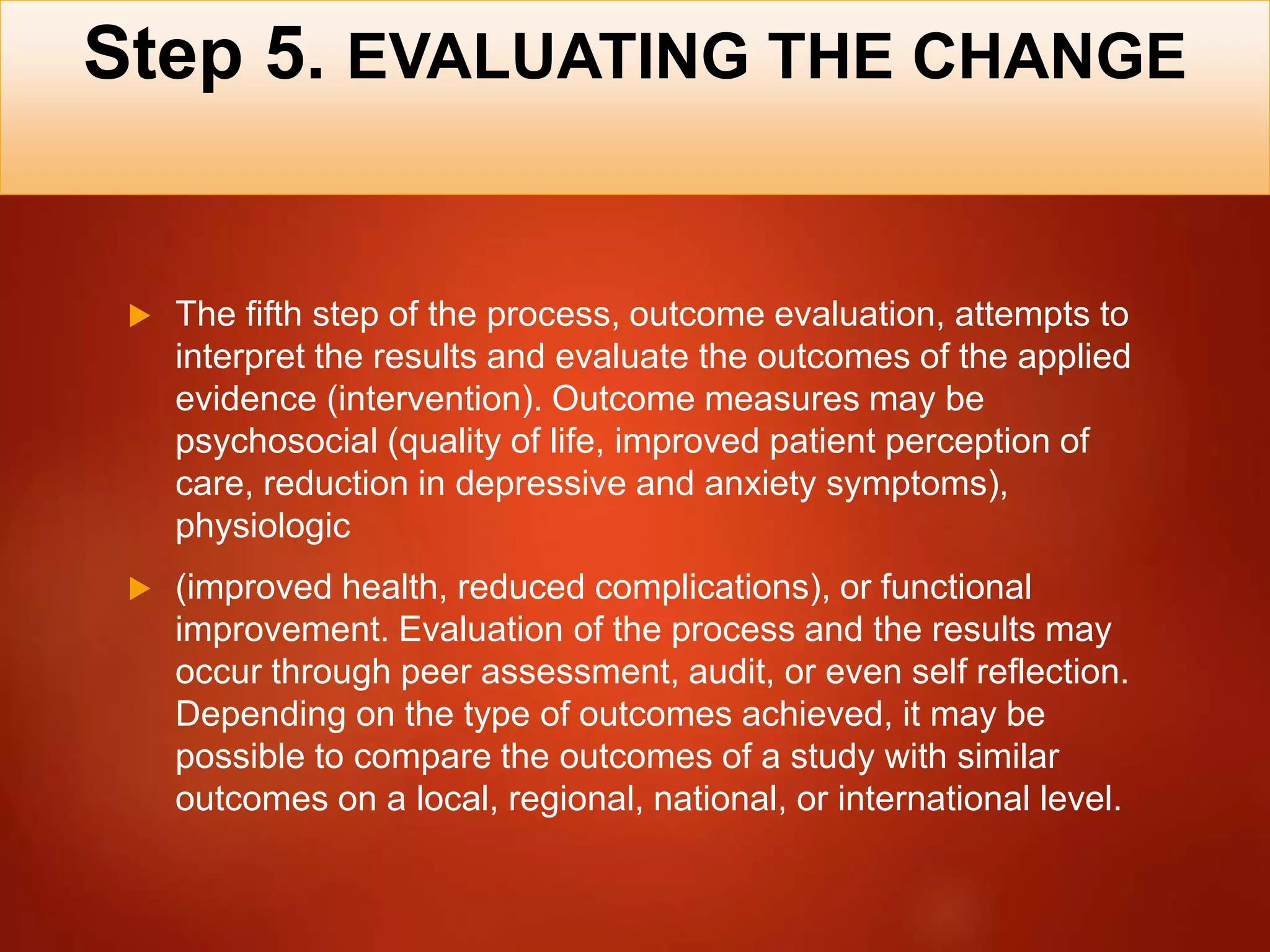 evidence based practice, EBP | PPTX