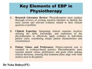 Evidence-based practiceEBP) in physiotherapy | PPTX