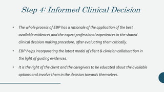 Evidence Based Practice - EBP | PPTX