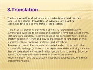 Evidence Based Practice | PPT