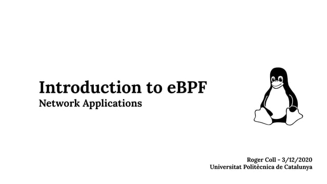 Introduction to eBPF | PDF | Operating Systems | Computer Software and Applications