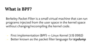 Introduction to eBPF | PDF