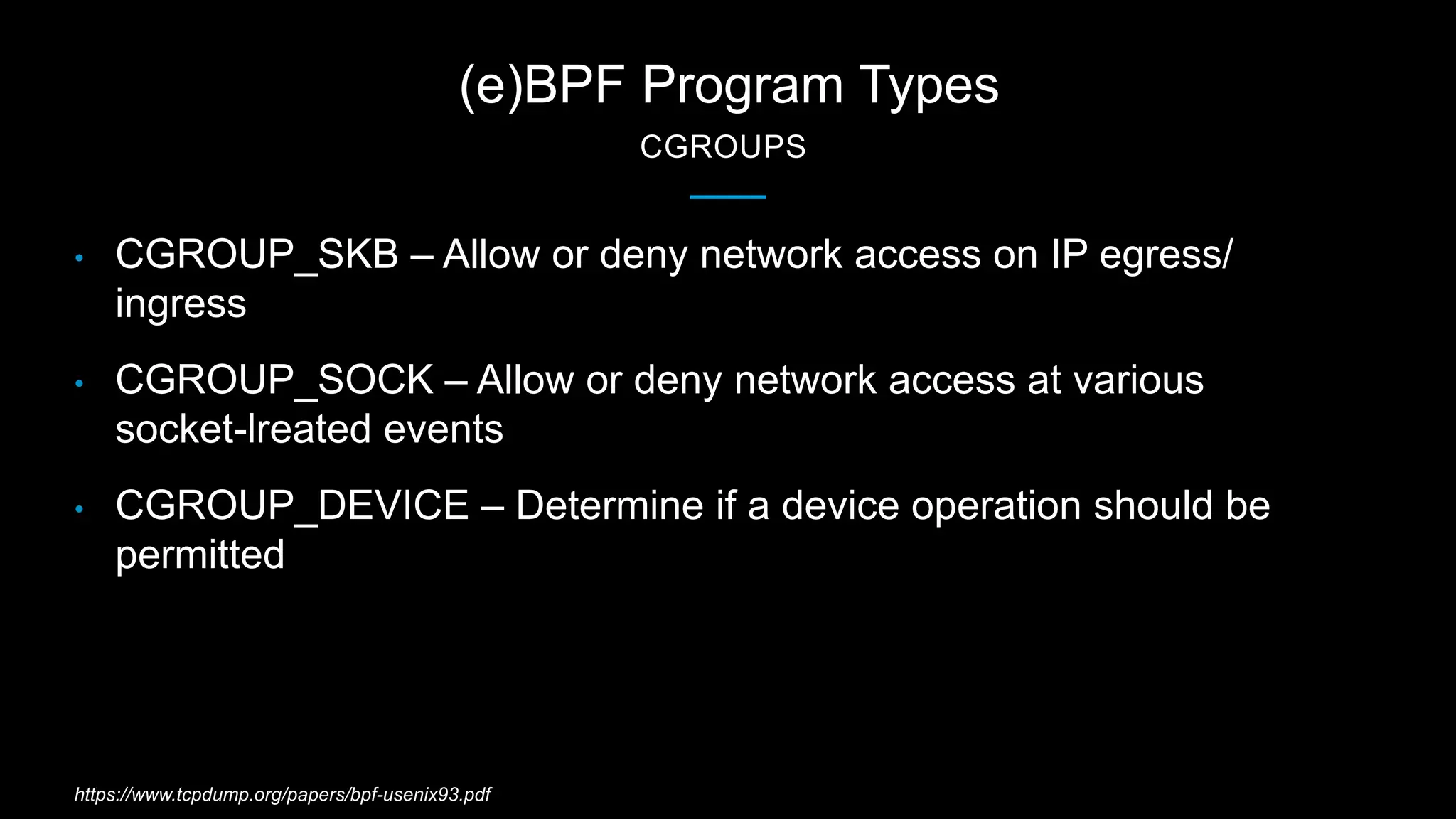 eBPF Basics | PPTX | Operating Systems | Computer Software and Applications