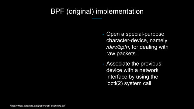 eBPF Basics | PPTX | Operating Systems | Computer Software and Applications