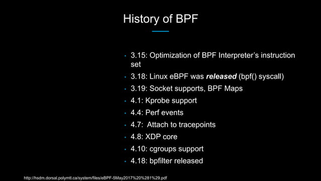 eBPF Basics | PPTX | Operating Systems | Computer Software and Applications