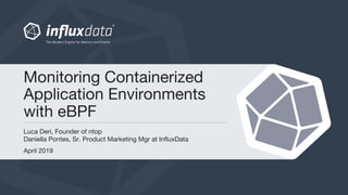 Monitoring Containerized Application Environments with eBPF | PDF | Computer Networking | Computing