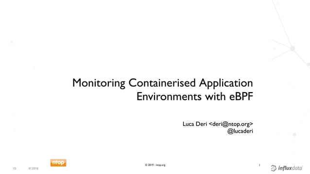Monitoring Containerized Application Environments With Ebpf Pdf Computer Networking Computing