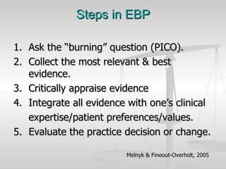 Ebp Lab Sum 09 A (2) | PPT