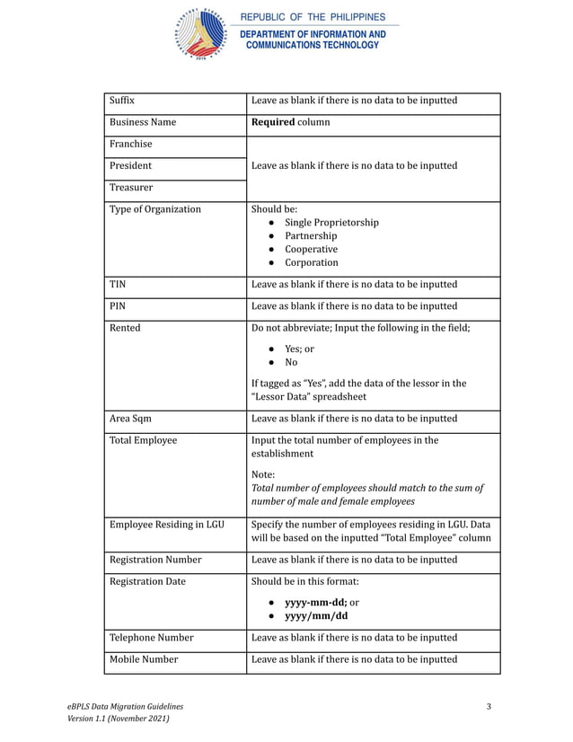 E bpls data-migration-guidelines | PDF