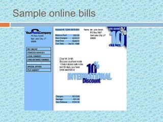 electronic bill payment and presentment | PPTX