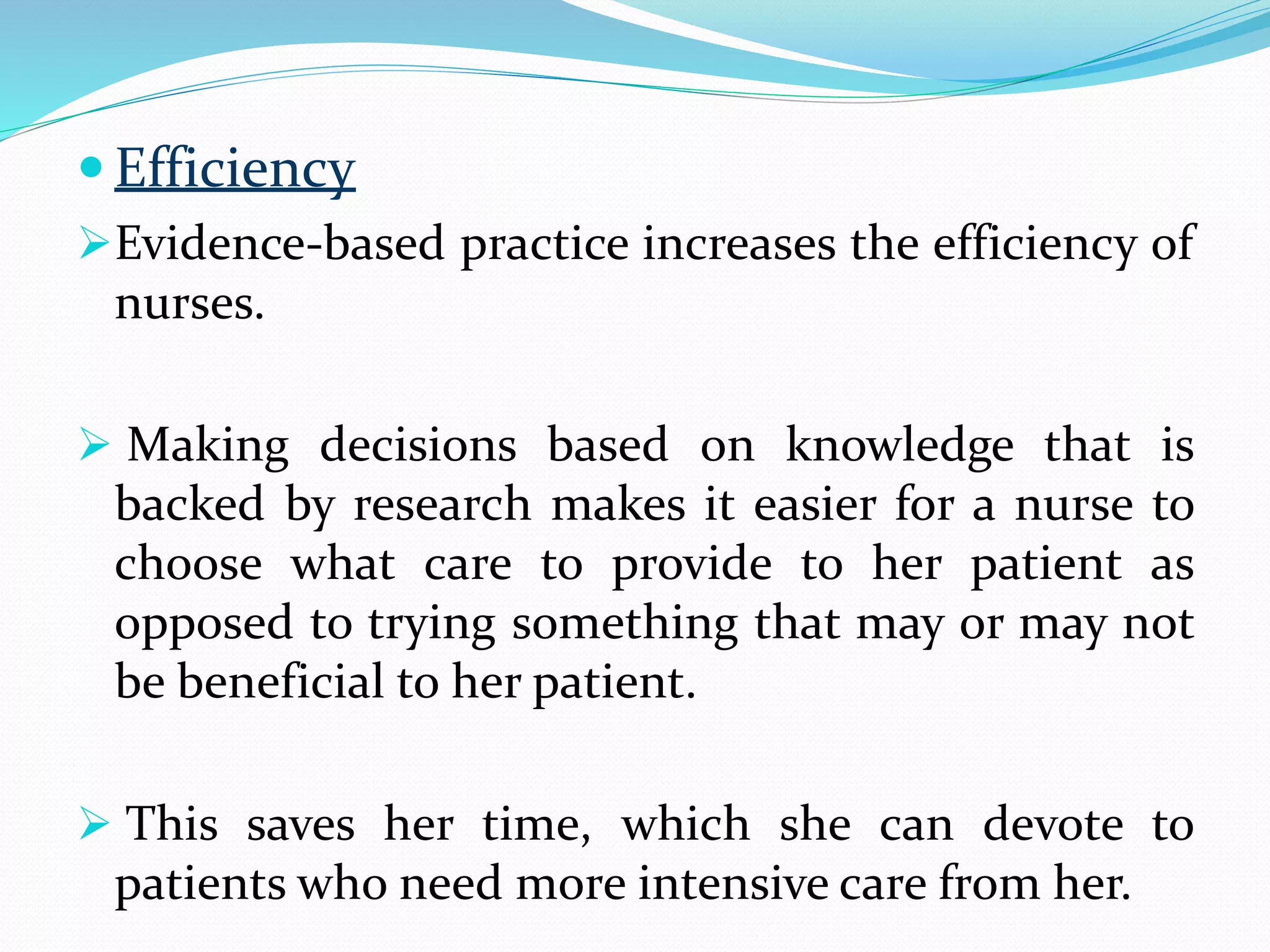 Evidence Base Practice (EBP)-Define, Benefits,Resource, steps PPT | PPTX