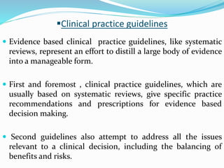 Evidence Base Practice (EBP)-Define, Benefits,Resource, steps PPT | PPTX