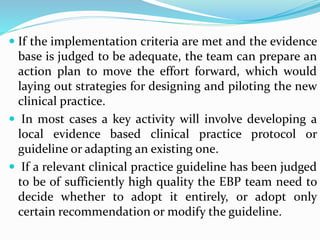 Evidence Base Practice (EBP)-Define, Benefits,Resource, steps PPT | PPTX