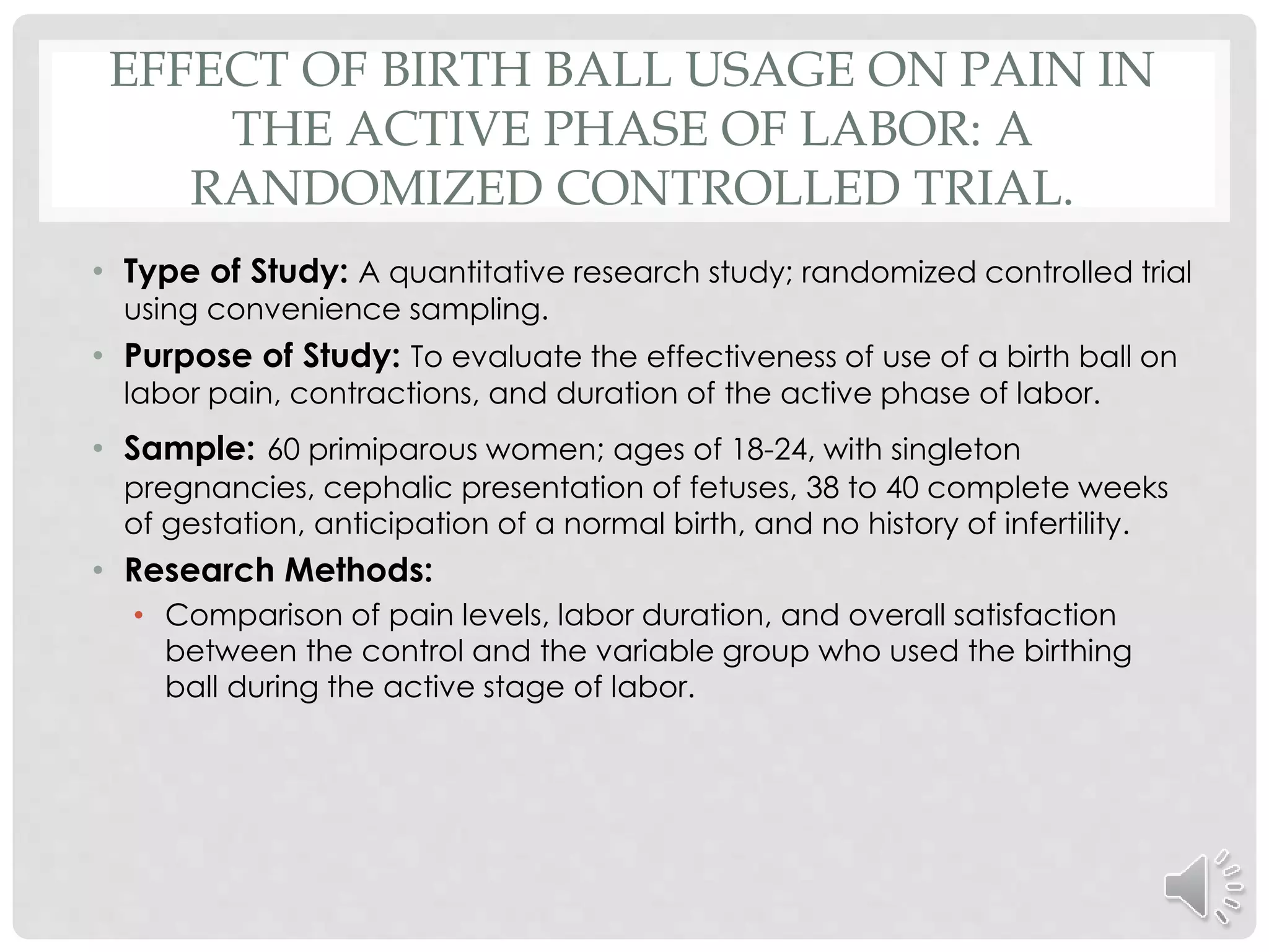 Ebp presentation part 3 | PPT