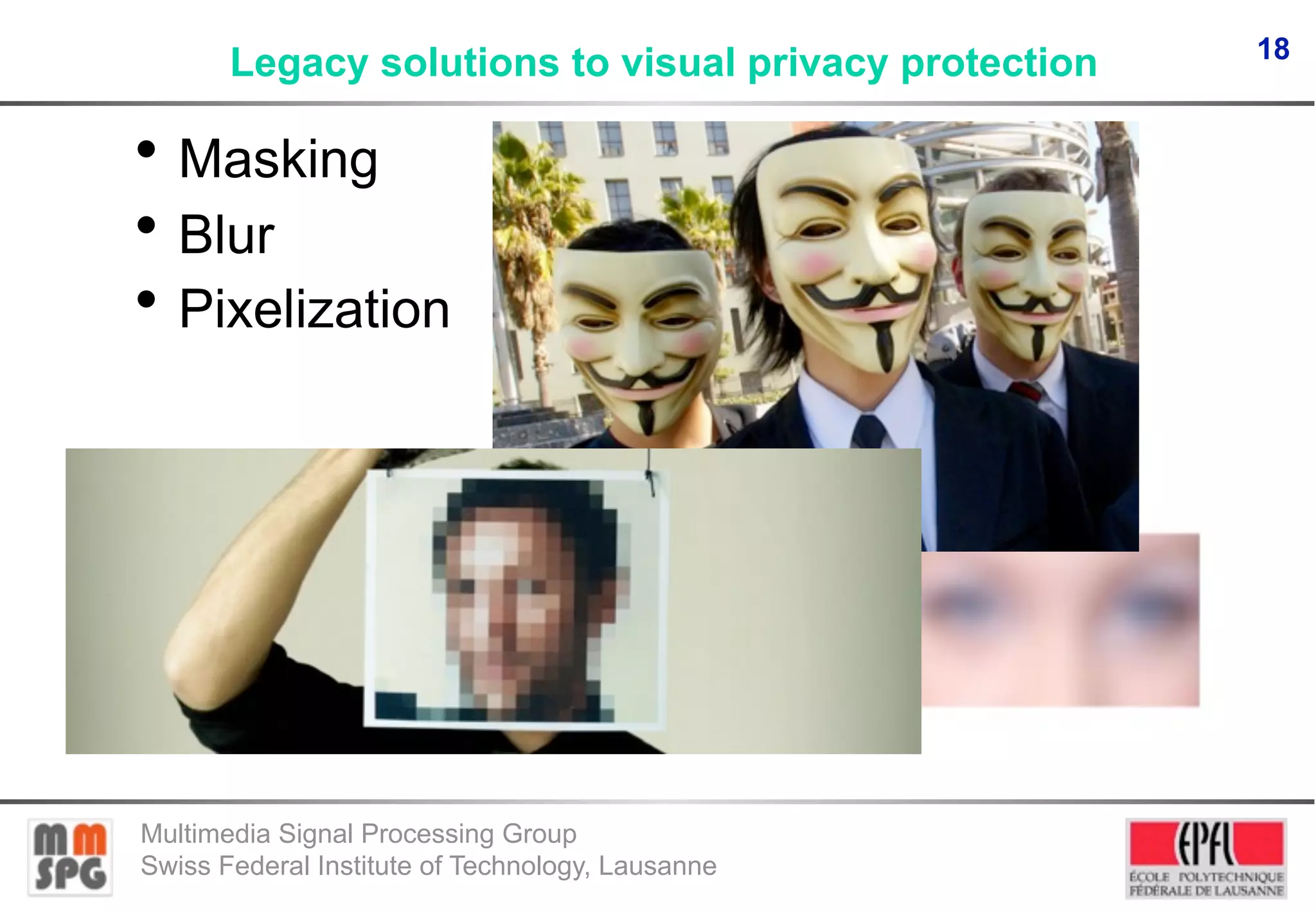 Privacy protection of visual information | KEY