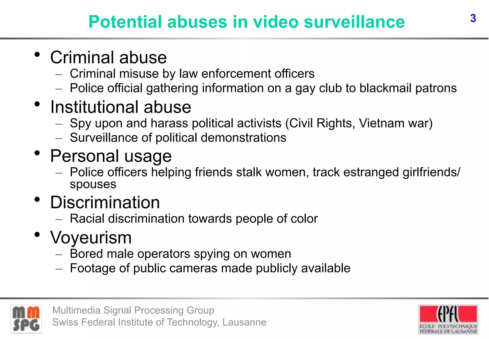 Privacy protection of visual information | PPT