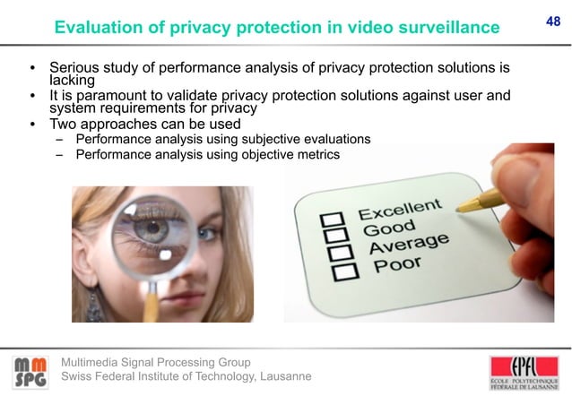 Privacy protection of visual information | PPT