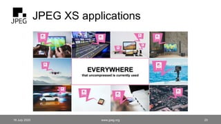 An overview of recent and ongoing JPEG standardisation activities | PPTX