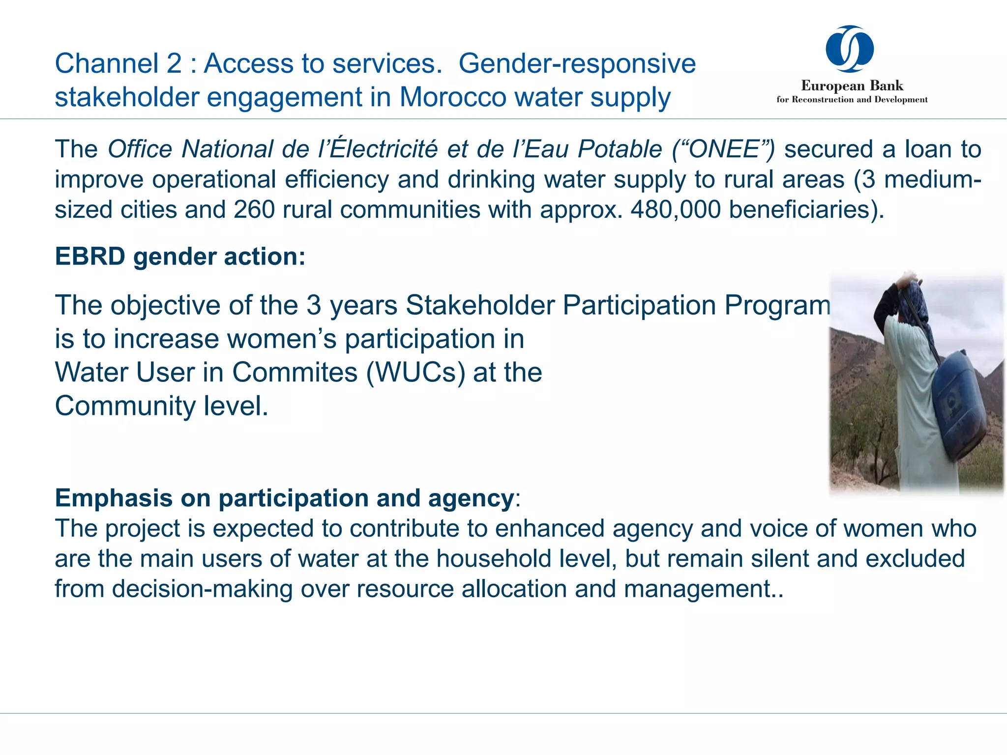 Presentation on 'Promoting Gender Equality in the SEMED region' made at the meeting 'Women in ...