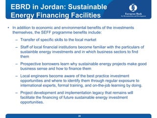 Ebrd's phased approach to developing energy efficiency lending in semed ...