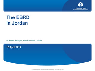 Ebrd's phased approach to developing energy efficiency lending in semed ...