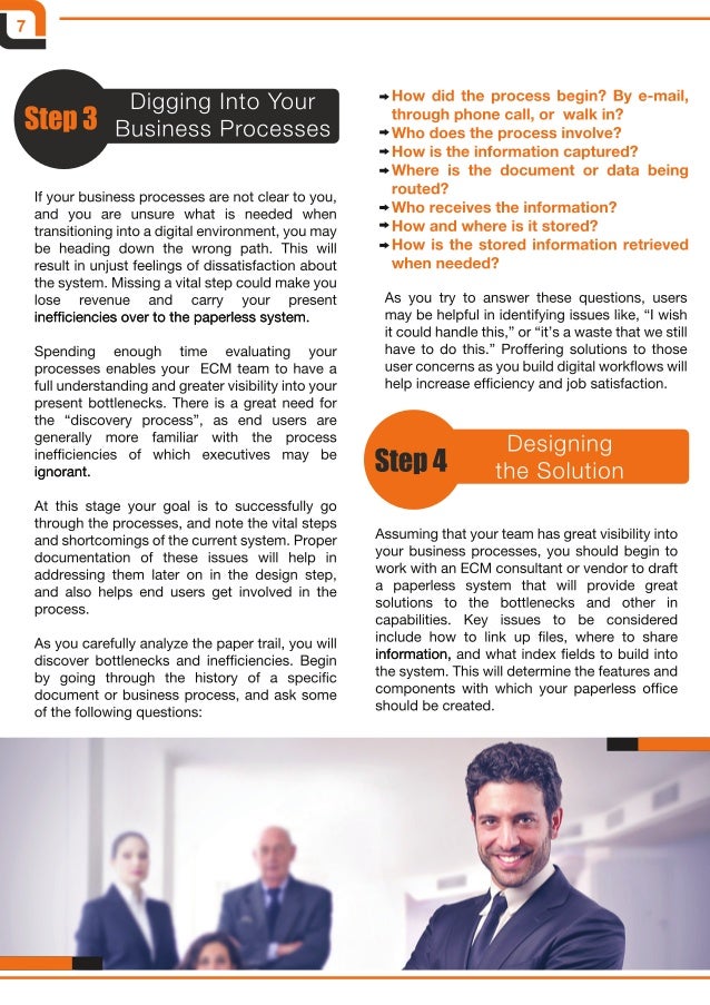 Transitioning From A Paper Based To Paperless Office System