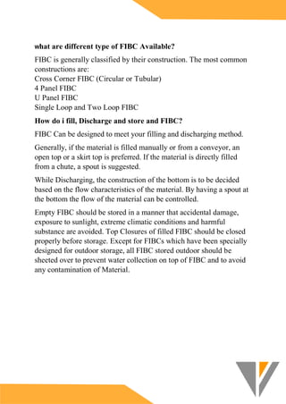VPIL FIBC Ebrochure | PDF