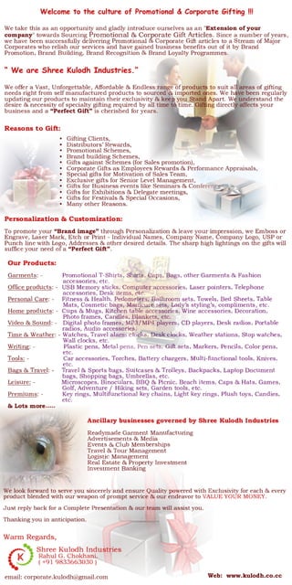 E Brochure Pdf | PDF