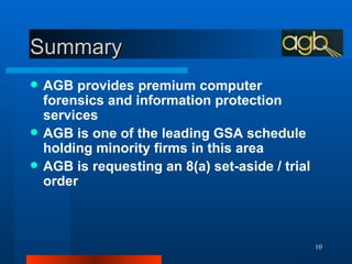 E Brochure AGB Investigative Services, Inc | PPT