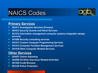 E Brochure AGB Investigative Services, Inc | PPT