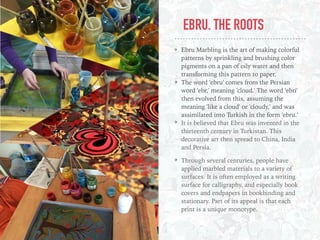 Ebru presentation | PPT