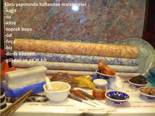 Ebru sanatı | PPTX