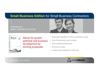 PROPRICER Presentation 2014 | PPT