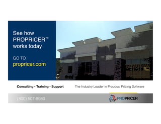 PROPRICER Presentation 2014 | PPT
