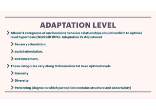 Environmental bEHAVIOUR ARCHITECTURE - EBS | PDF