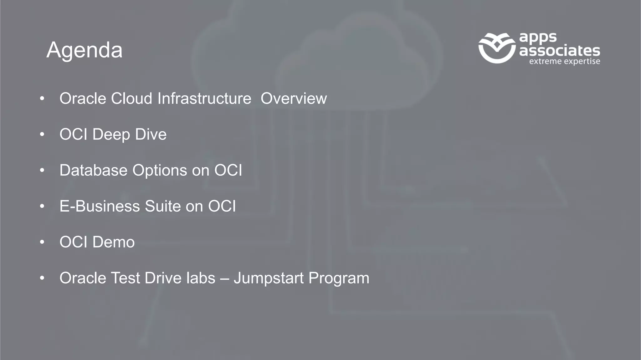 Oracle E-Business Suite On Oracle Cloud | PPT